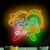 Waffles Neon Sign, Waffles Led Sign, Waffle Led Light, Baking Baker ...