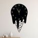 Custom Ice Cream Wall Clock Unique, Year Date Round Wall Clock, Text ...