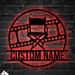 Personalized Movie Metal Wall Sign, Cinema Metal Wall Light, Theater ...