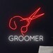 Groomer Led Sign, Grooming Neon Sign, Groom Led Light, Pet Neon Light ...