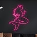 Mermaid Princess LED Sign, Mermaid Neon Sign, Wall Decor, Nursery Neon ...