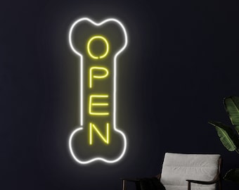 Pet Shop Open Sign,pet Spa Neon Light, Dog Cat Led Light, Pet Store Led ...