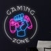 Gaming Zone Neon Sign, Game Controller Led Sign, Game Player Led Light ...