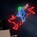 Rodeo Neon Sign, Cowboy Rides Bull Neon Light, Bull Riding Led Sign ...