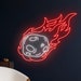 Meteorite Neon Sign, Meteor LED Light, Comet Neon Light, Star Led Sign ...