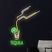 Tequila Neon Sign, Tequila Bottle Neon Light, Tequila Shot LED Light ...