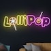 Lollipop Neon Sign, Lollipop Led Sign, Lollipop Candy Neon Light, Candy ...