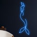 Mermaid Neon Sign, Mermaid Girl Led Sign, Mermaid Lady Neon Light ...