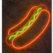 Hotdog Neon Light, Hotdog Neon Sign, Hot Dog Led Light, Hot Dog Led ...