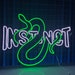 Instinct Snake Neon Sign, Instinct Snake Led Sign, Snake Neon Light ...