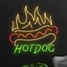 Custom Hot Dog Neon Sign, Hot Dog LED Sign, Personalized Sausage Neon ...