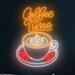 Coffee Time Neon Sign, Coffee Time Led Sign, Coffee Time Decoration ...