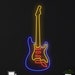 Custom Guitar Led Sign, Electric Guitar Neon Light, Guitar Shop Store ...