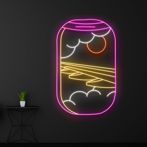 Aircraft Neon Light - Etsy