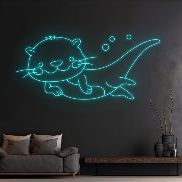 Otter Neon Sign - Etsy