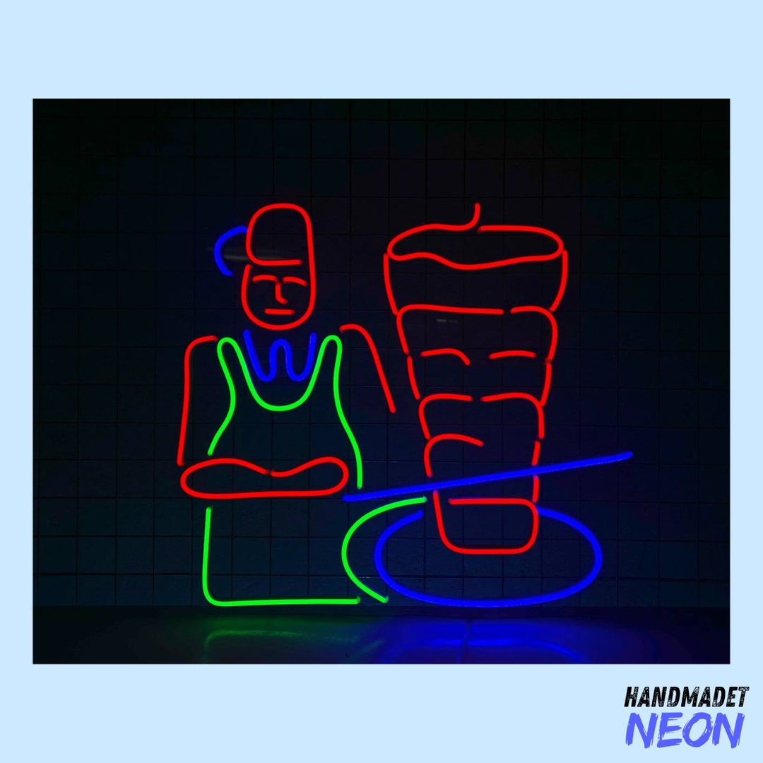 Shawarma Neon Sign, Shawarma Led Sign, Middle Eastern Food Led Light ...