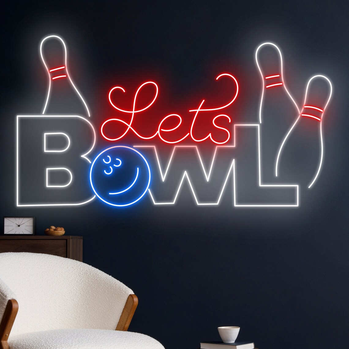 Bowling Neon Sign, I'd Hit That Bowling Led Sign, Bowling Led Light ...