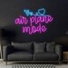 Airplane Mode Neon Sign, Airplane Led Sign, Airplane Wall Decor, Plane ...