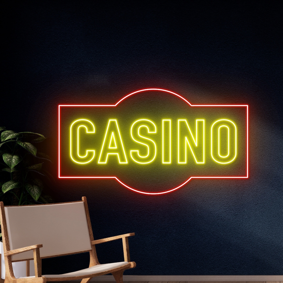 Casino Neon Sign, Casino Led Lights, Casino Neon Lights, Custom Neon ...