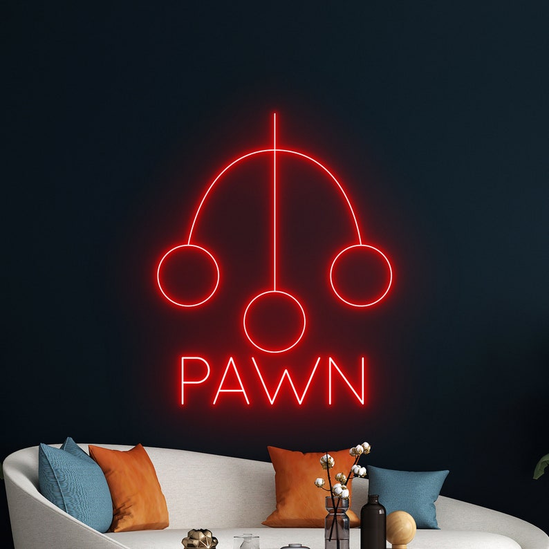 Pawn Led Sign, Pawn Shop Neon Sign, Pawnbroker Led Light, Pawn Shop ...
