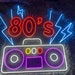 Back to the 80s Neon Led Sign, Retro Neon Sign, Wall Decor, Back to the ...