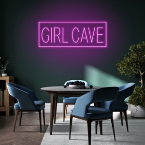 Girl Cave Neon Sign Girl Cave Led Sign Wall Decor Girl Cave - Etsy