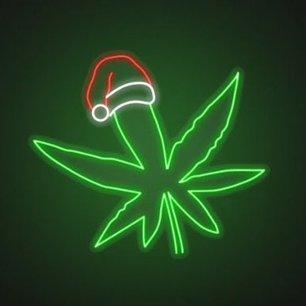 Pot Leaf Neon Sign Etsy