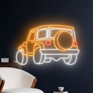 Custom Text Classic Car Neon Sign, Luxury Car Led Sign, Car Led Light ...