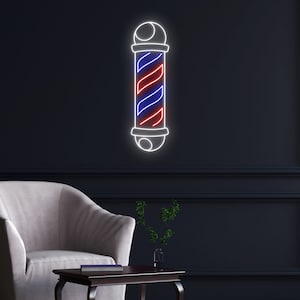 Barber Shop Led Sign, Barber Shop Neon Sign, Wall Decor, Barber Shop ...
