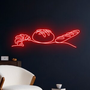 Bakery Neon Light, Baker Led Light, Baking Led Sign, Bread Neon Sign ...