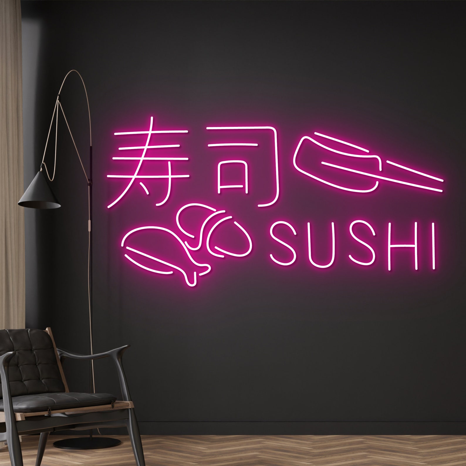 Custom Sushi Neon Sign, Japanese Sushi Led Sign, Japanese Food Led ...