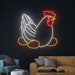 Chicken Hatching Egg Neon Light, Chicken Egg Led Light, Hen Led Sign ...