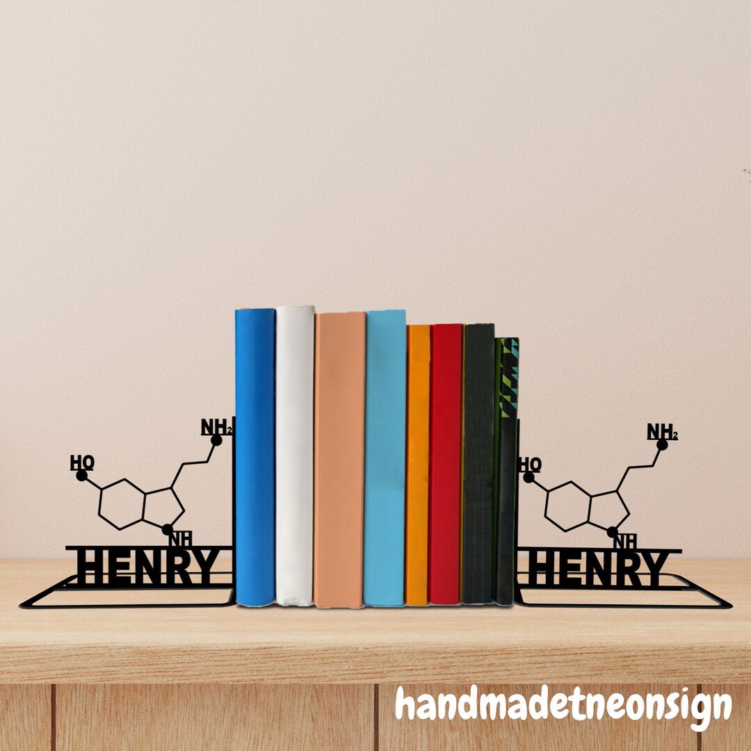 Unique Science Gifts Chemistry Lab Metal Bookends - Science-Themed ...