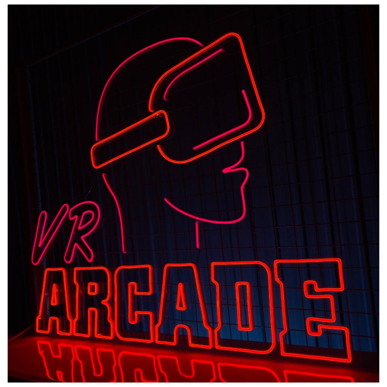 VR Arcade Led Sign, VR Arcade Neon Light, VR Arcade Neon Sign, Arcade ...