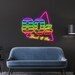 Back to the 80s Neon Led Sign, Retro Neon Sign, Back to the 80s Led ...