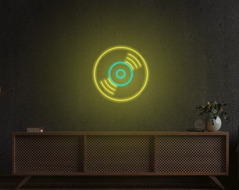Record Light Wall Art - Etsy