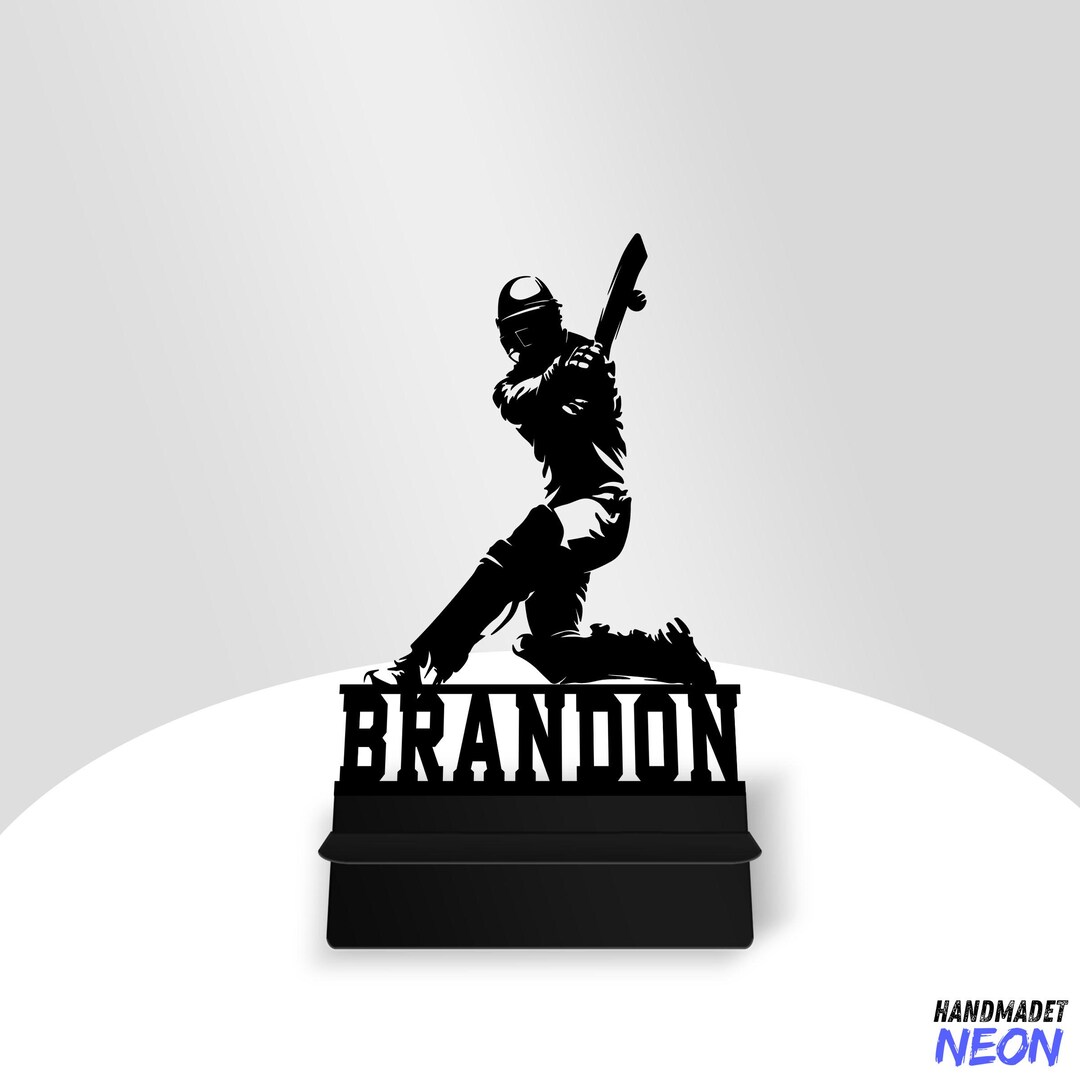 Custom Cricket Player Phone Stand, Cricket Phone Holder, Cricket Tablet ...