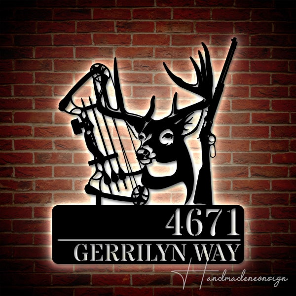 Metal Address Sign - Etsy