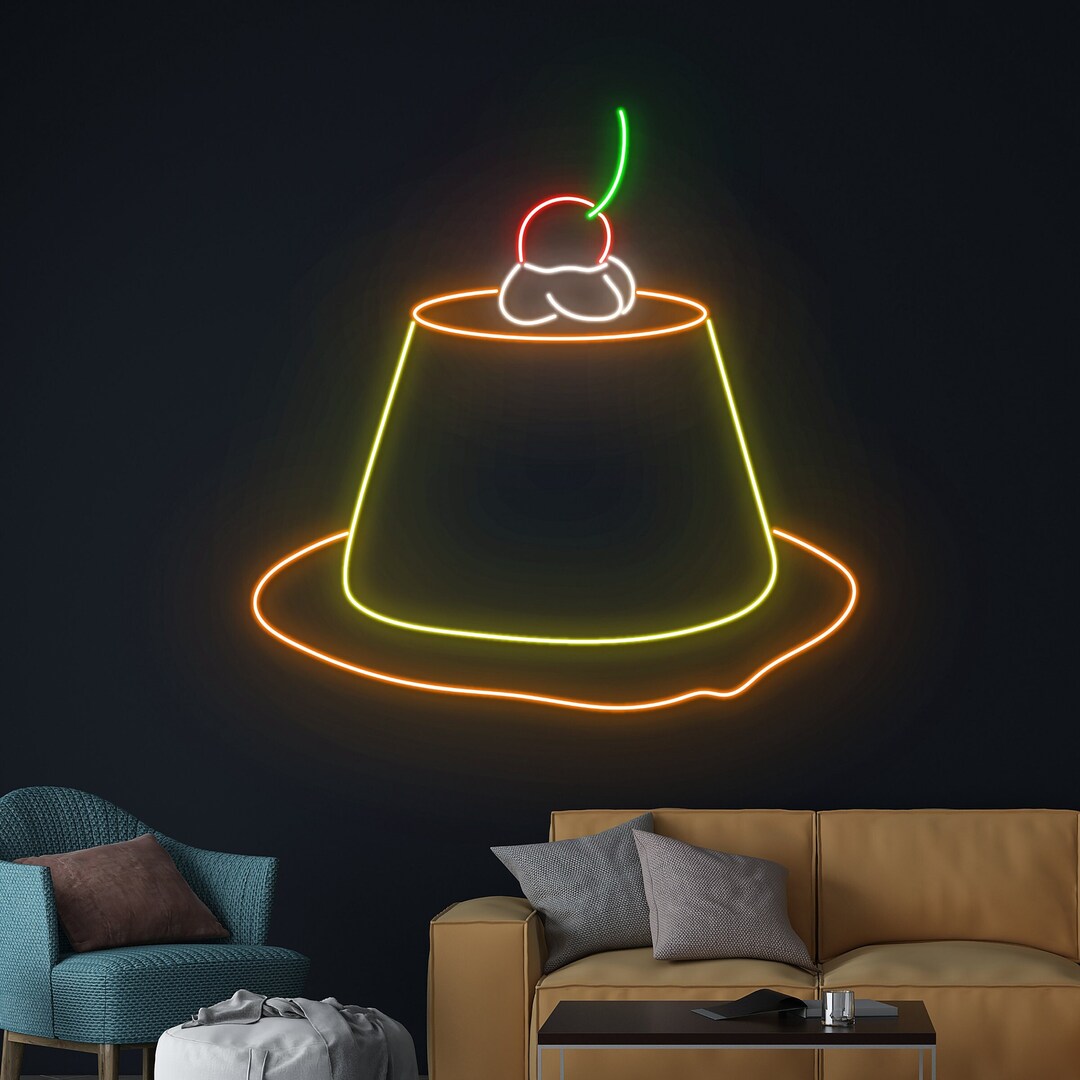 Cake Neon Sign, Fruit Cake LED Sign, Cream Cake Neon Light, Bakery Led ...