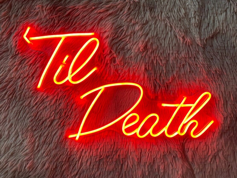 Custom Name Neon Sign Light, Neon Sign Wedding Neon Sign Wall Decor ...