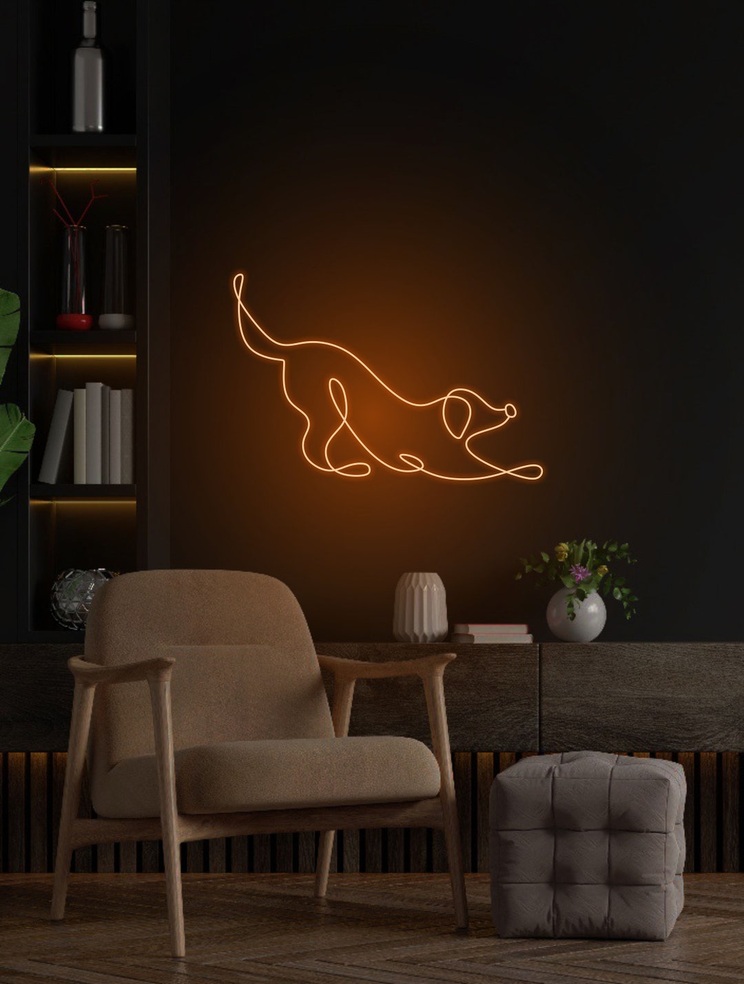 Dog Neon Signs, Cute Dog Led Signs, Pet Lover Gifts, Neon Lights for ...