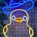 Cute Duck Neon Sign, Cute Duck Led Sign, Led Light, Custom Neon Sign ...
