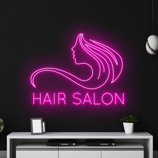 Salon Neon Sign - Etsy
