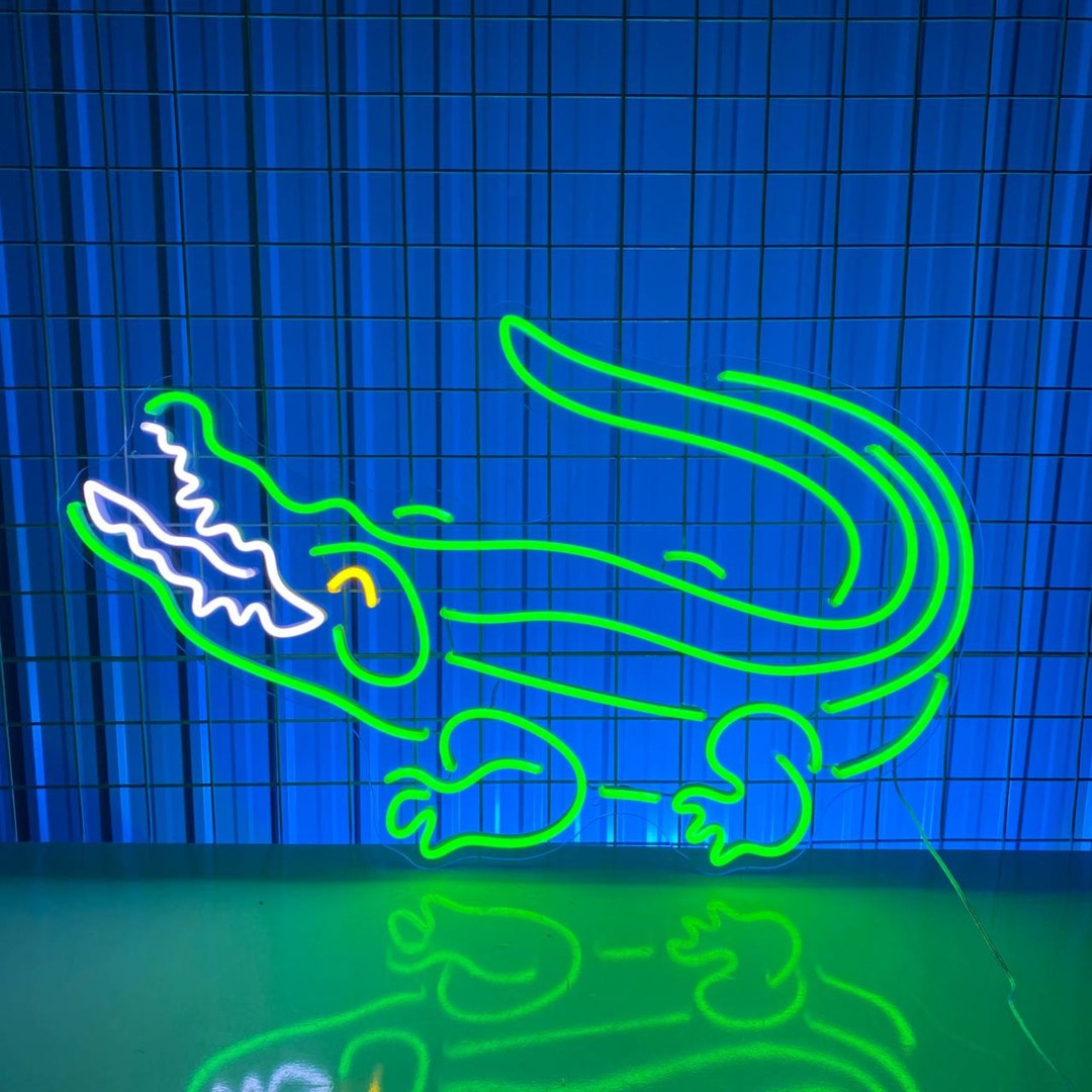 Crocodile Neon Light | Gator Neon Light | Alligator Neon Light | Croc ...