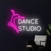 Dance Studio Neon Sign, Custom Dancer Led Sign, Custom Dancer LED ...