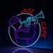 Jazz Cafe Neon Themed Custom Sign Led Sign, Jazz Cafe Neon Sign, Wall ...