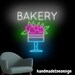 Bakery Cake Neon Sign, Cake Bakery Led Sign, Cake Neon Light, Birthday ...