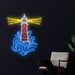 Lighthouse Neon Sign, Beach Bar Sign, Light House Led Sign, Sea Led ...