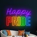 Happy Pride LGBT Neon Sign, Pride Led Sign, LGBT Neon Light, LGBT Pride ...