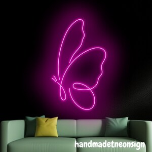 Butterfly Neon Sign, Butterfly Led Sign, Butterfly Neon Light ...